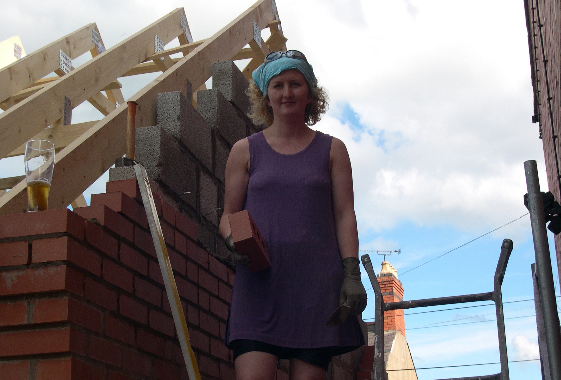 Lady bricklayer ? - How I started brick laying